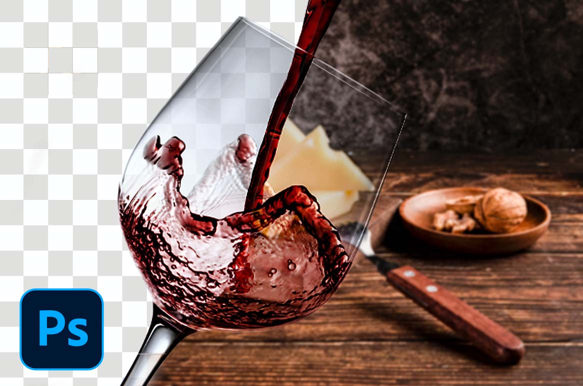 Como remover o fundo de imagens transparentes no Photoshop